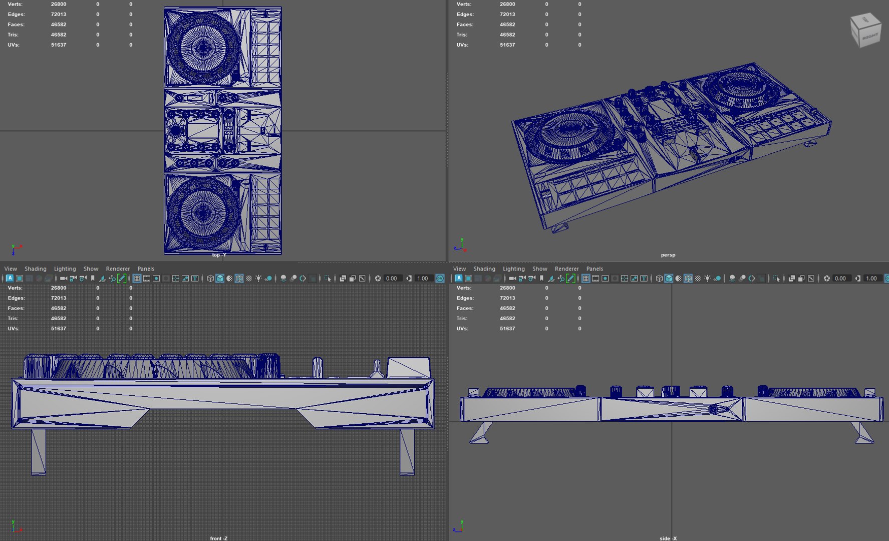 DJ Controller 3D Model - TurboSquid 2366523
