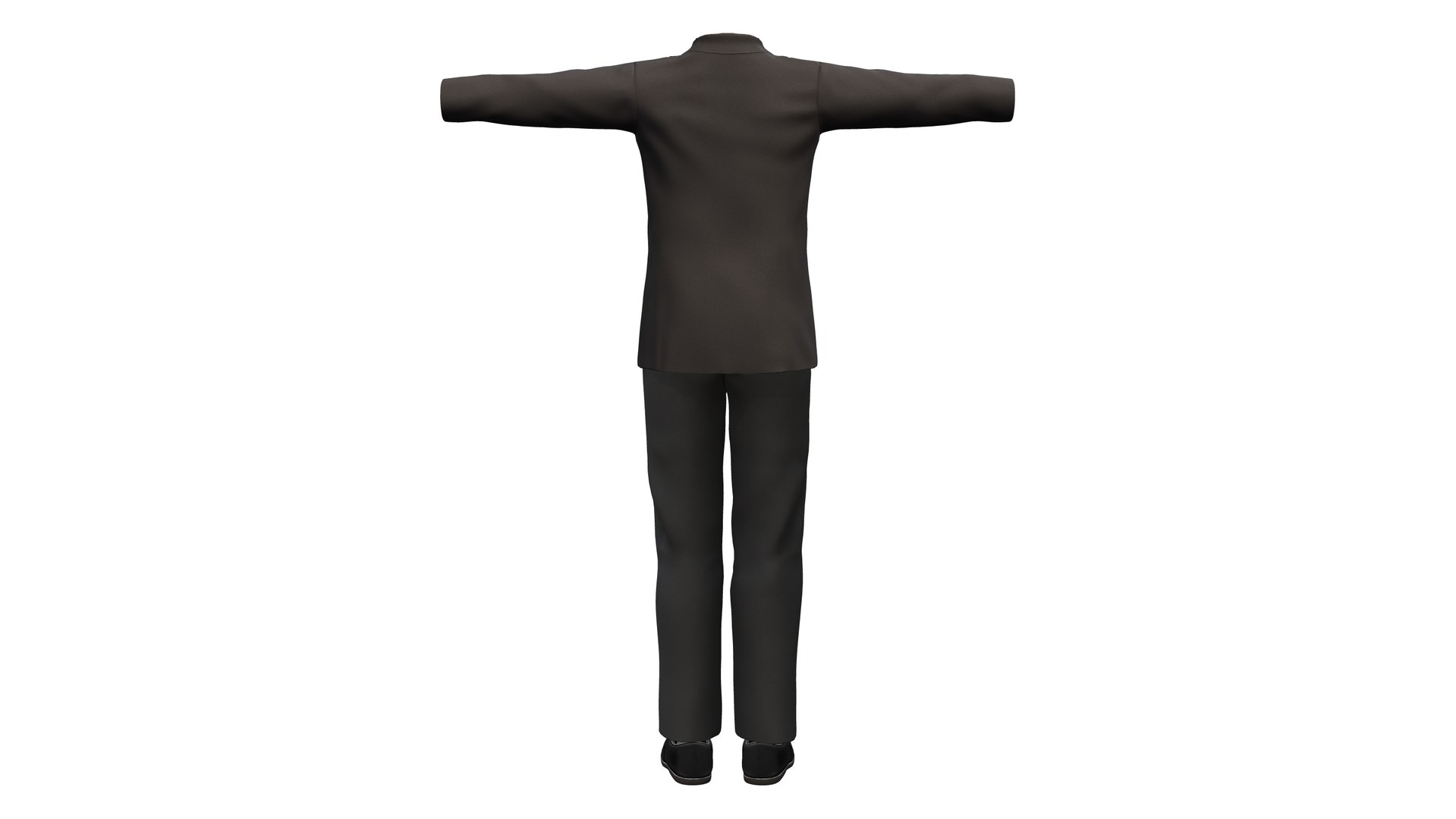 3D model Conductor Ticketer Greeter Driver Postman Style Uniform ...