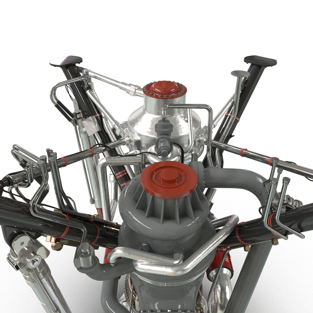 rocket engine 2 3d ma