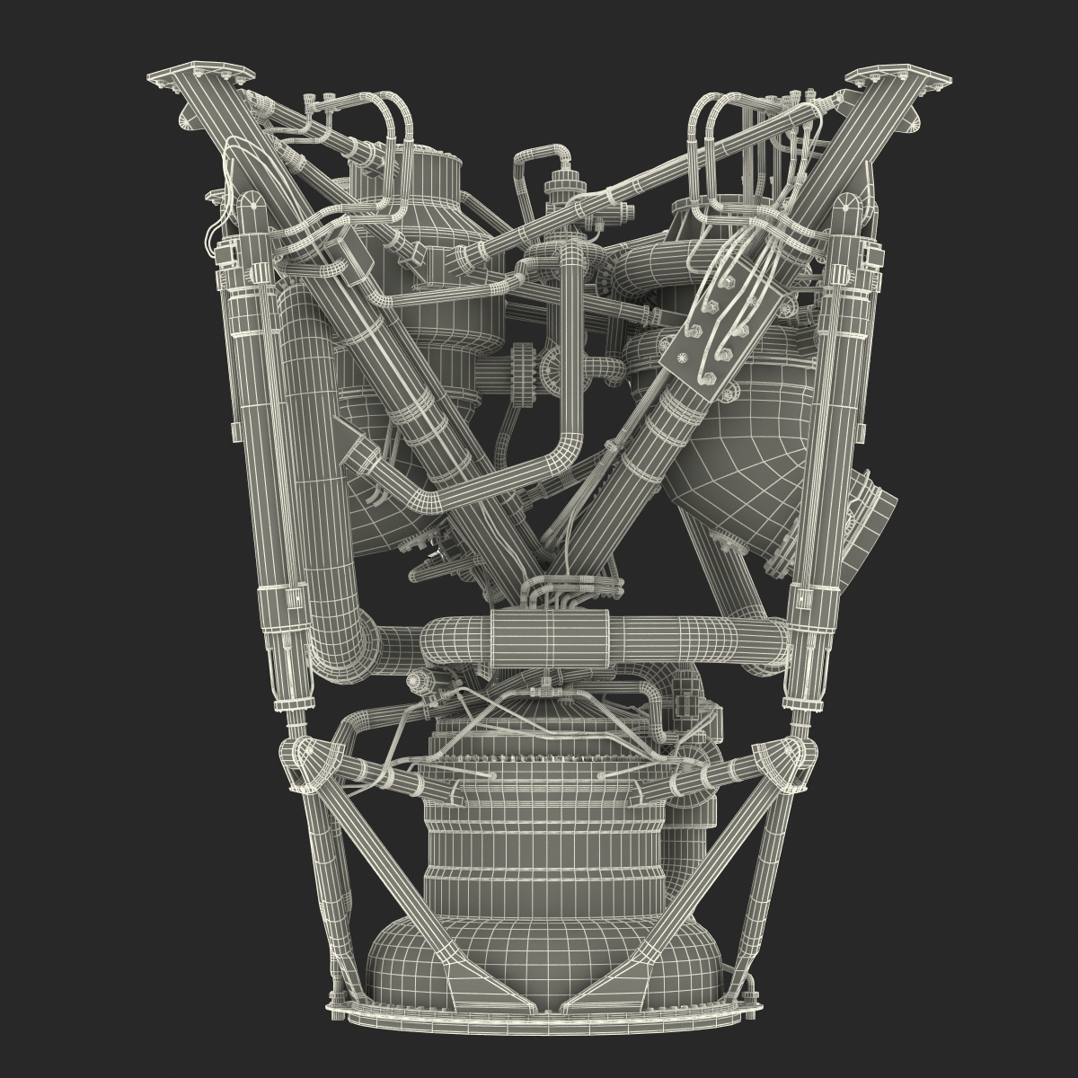 rocket engine 2 3d ma