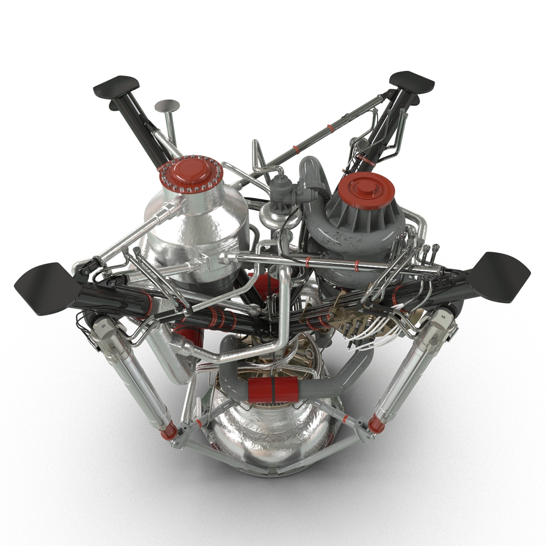 rocket engine 2 3d ma