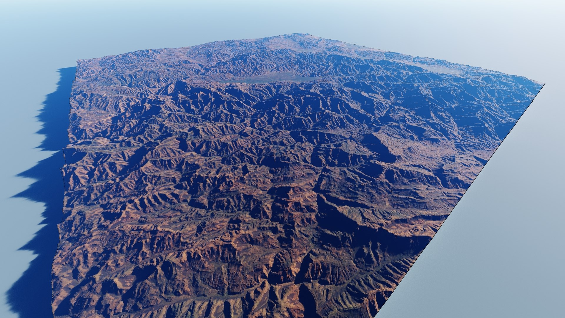 3D Real World Terrain 7 Model - TurboSquid 2201584