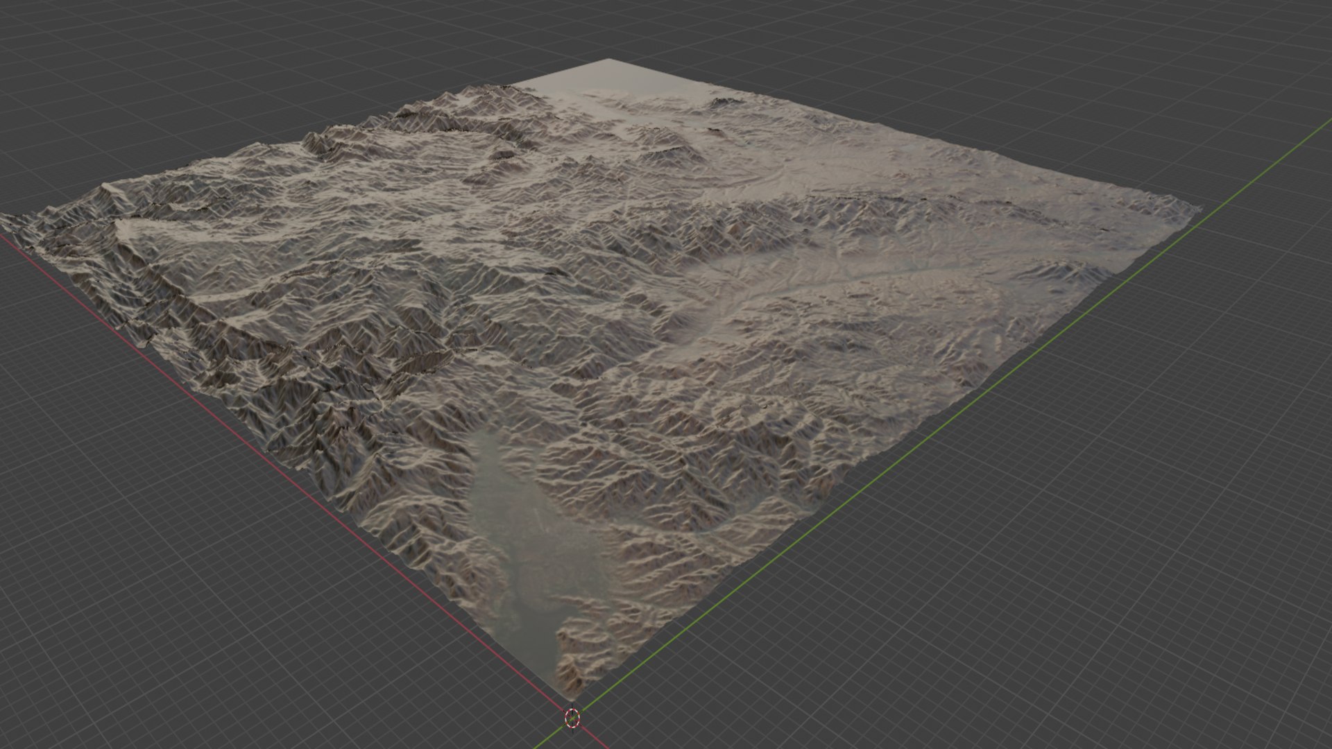 3D Real World Terrain 7 Model - TurboSquid 2201584