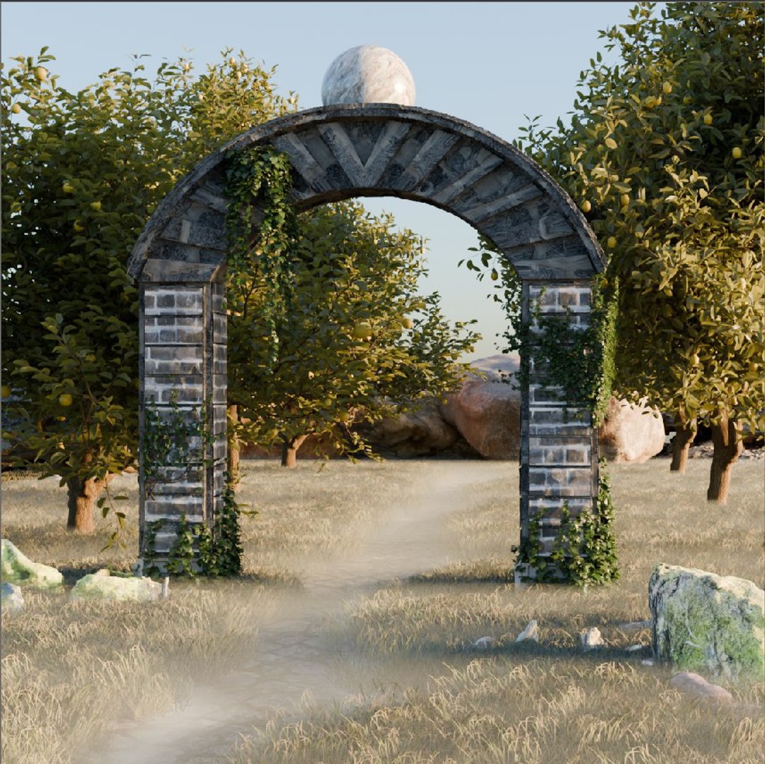 Ancient Arch 3D Model - TurboSquid 2261511
