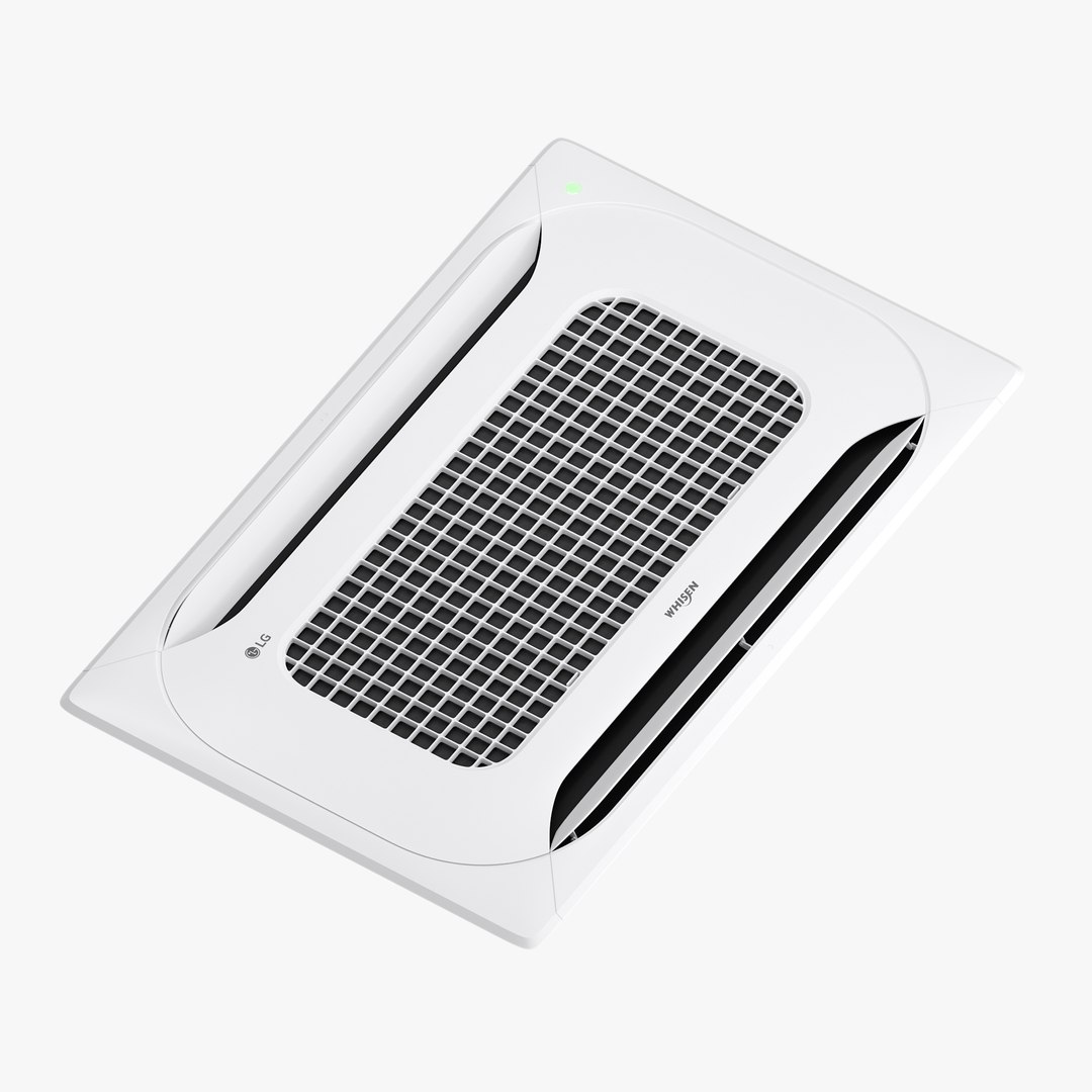 LG 2Way cassette air conditioner 3D 모델 - TurboSquid 1957838
