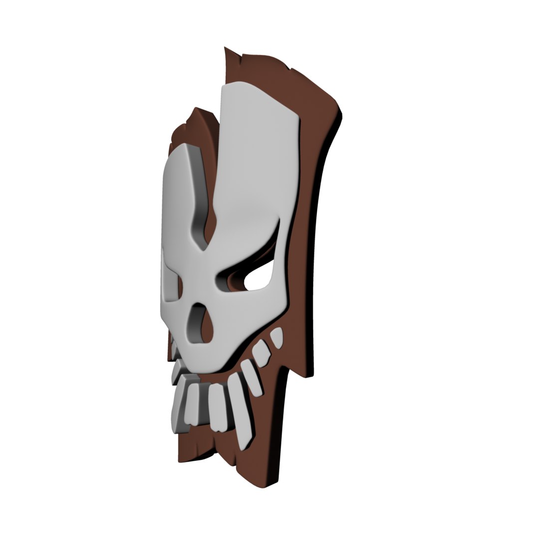 Voodoo Mask 3d Model
