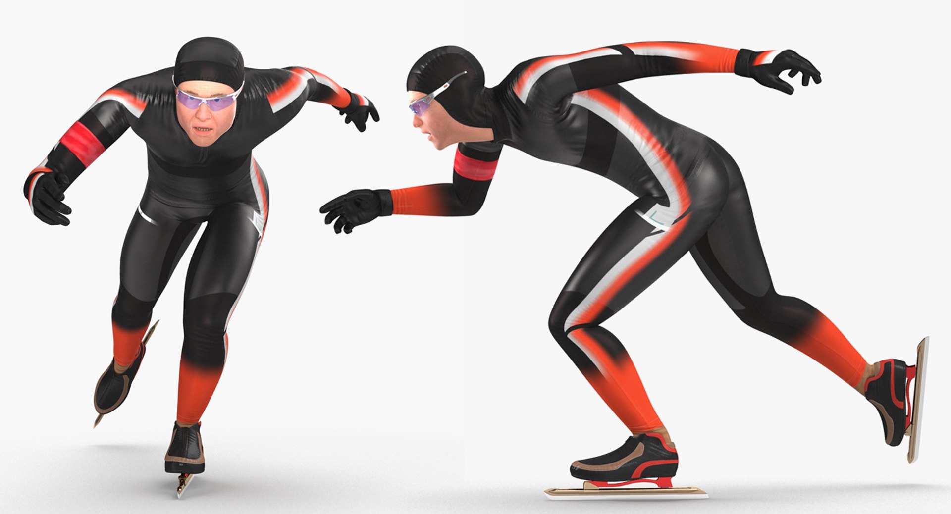 Speed Skater Generic 2 Model - TurboSquid 1153878