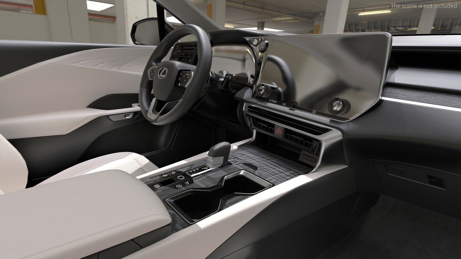 2023 Lexus RX 350 Black Rigged 3D model - TurboSquid 2035532