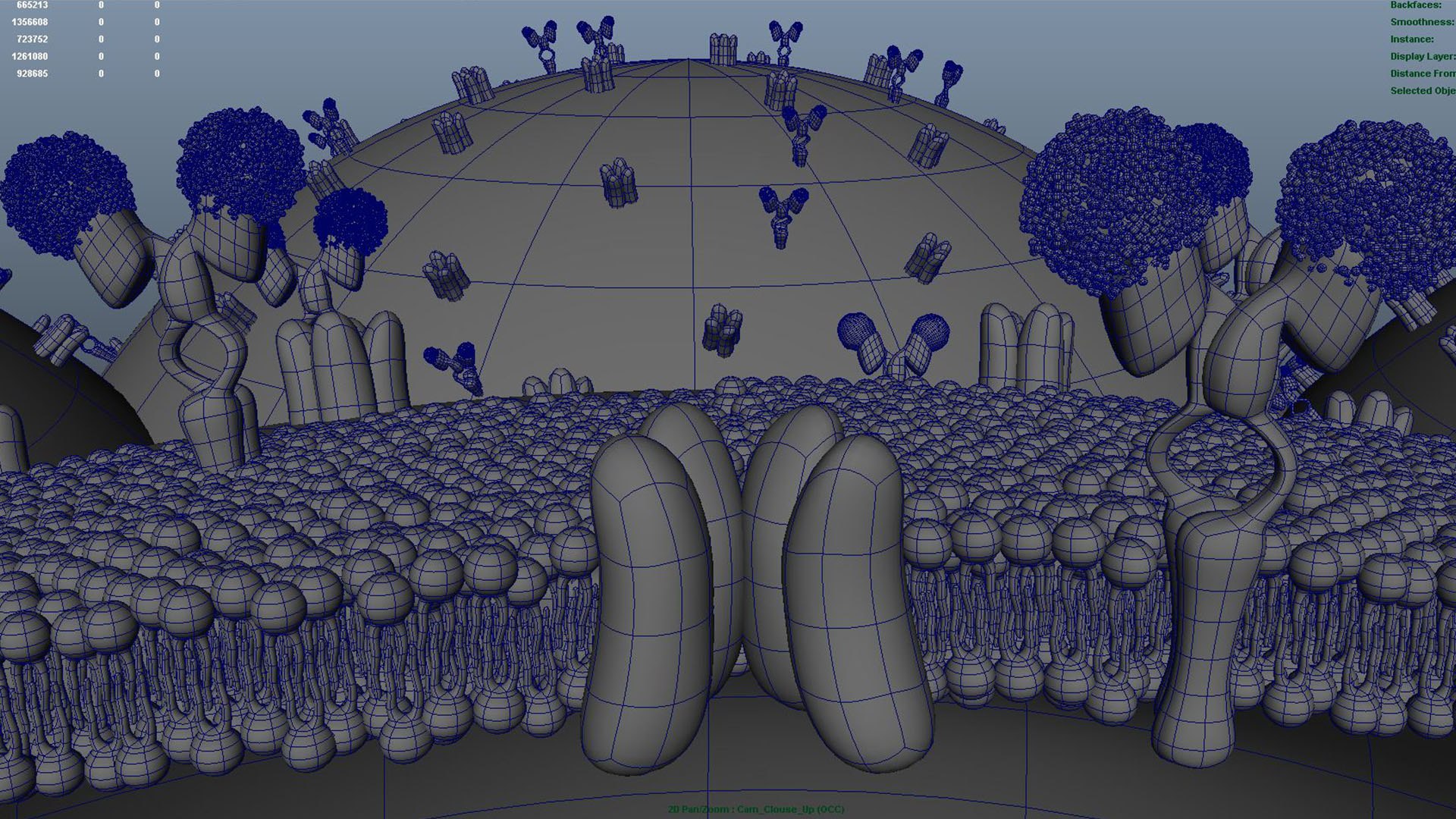 3D Cell Membrane - TurboSquid 1871321