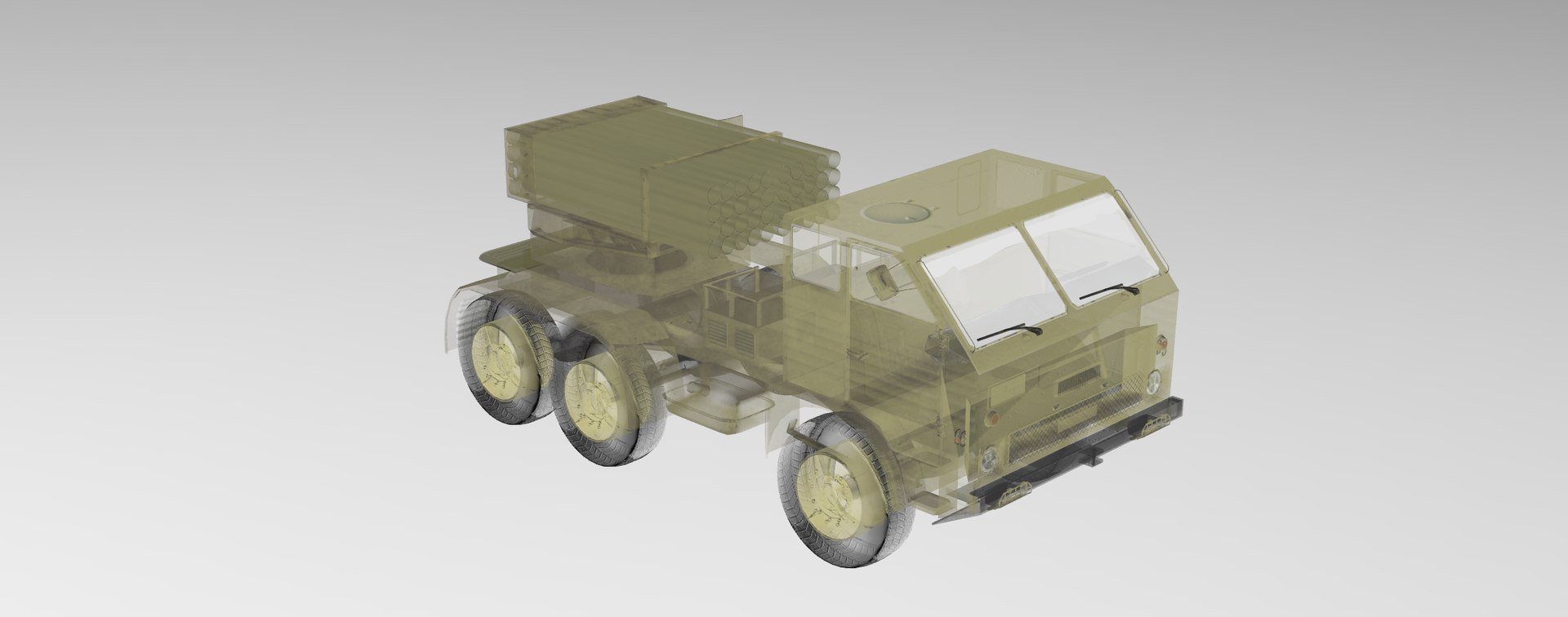 3D APR-40 MRLS Model - TurboSquid 1717982