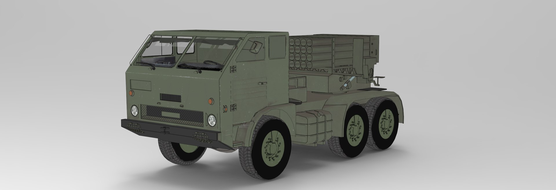 3D APR-40 MRLS Model - TurboSquid 1717982
