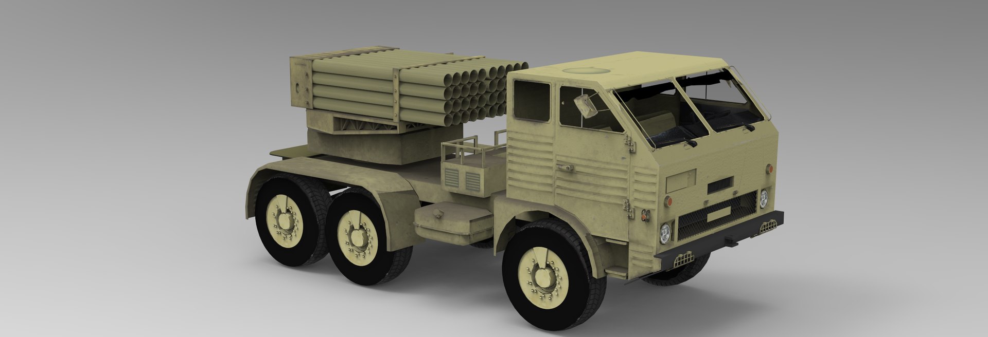 3D APR-40 MRLS Model - TurboSquid 1717982