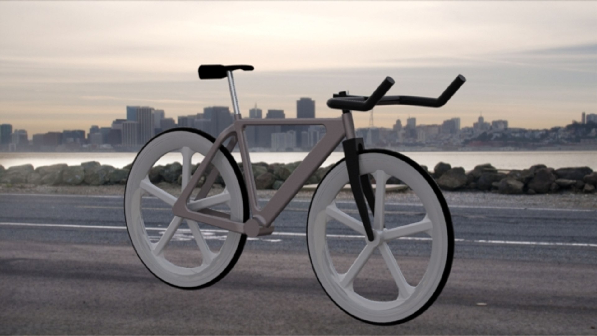 3D Fixie Bike - TurboSquid 1459755