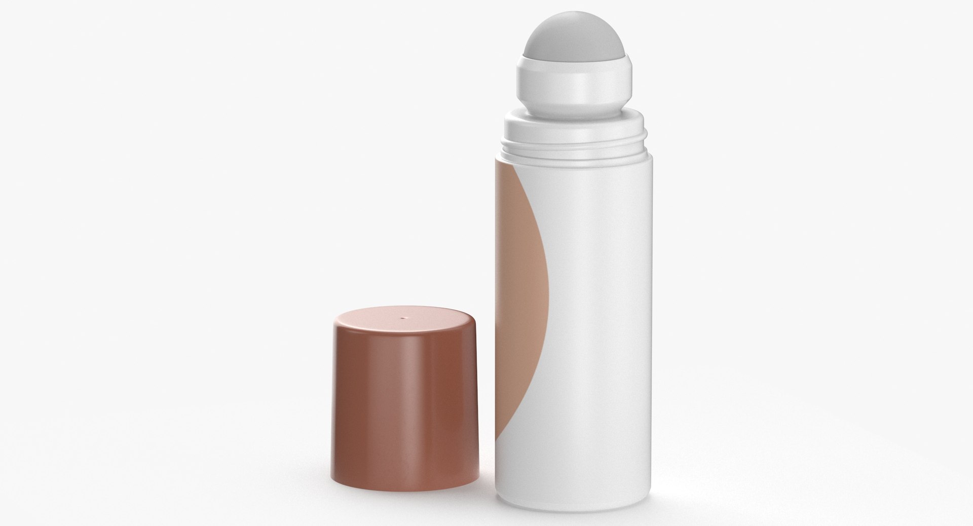 3D Deodorant Container Type 02 Blank and Generic Basic Poses ...
