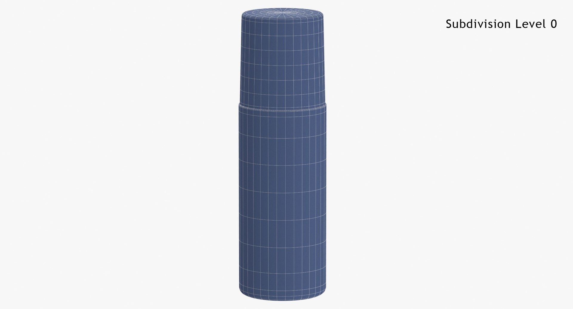 3D Deodorant Container Type 02 Blank and Generic Basic Poses ...