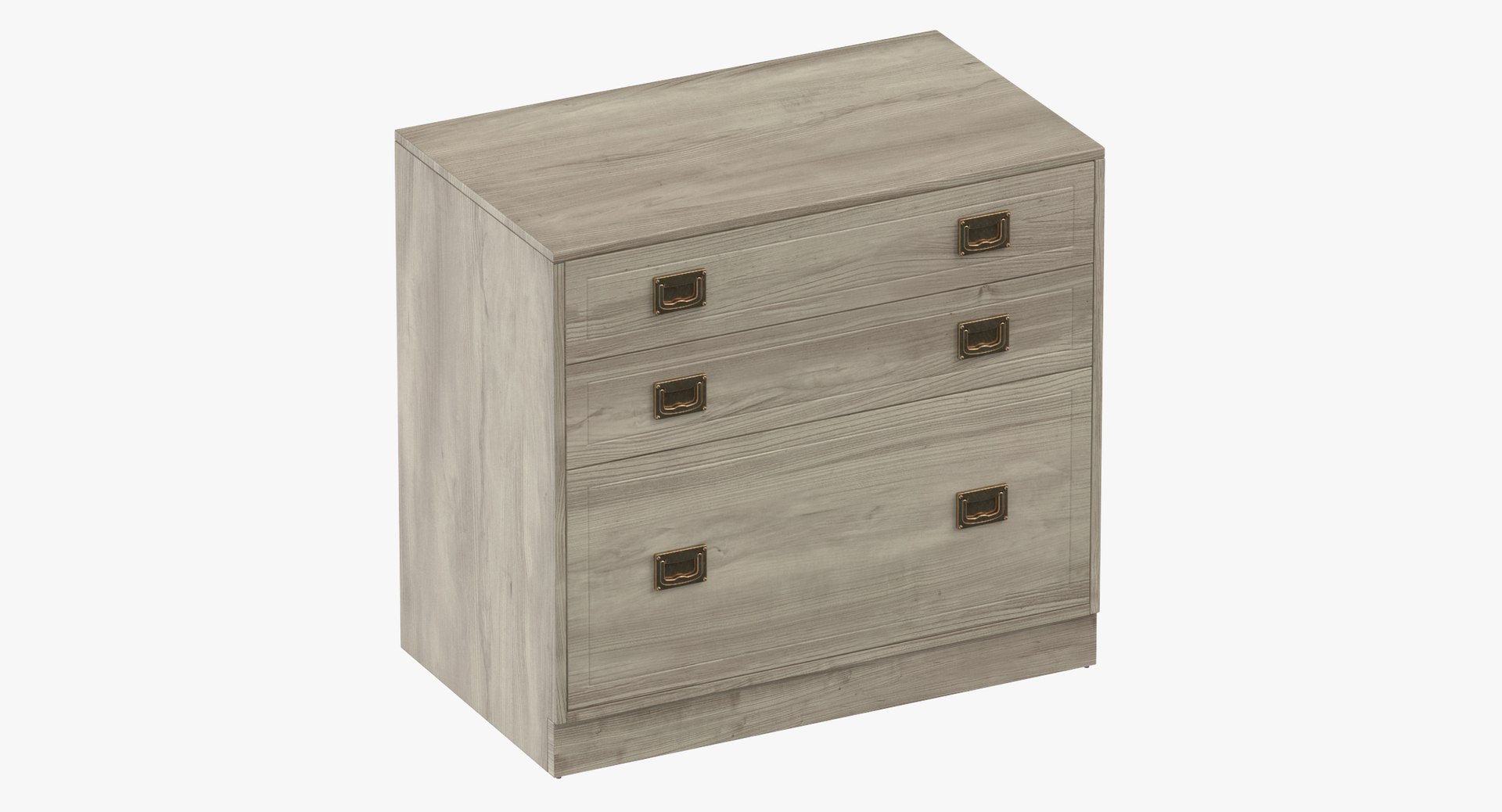Traditional filing cabinet 3D model - TurboSquid 1253610