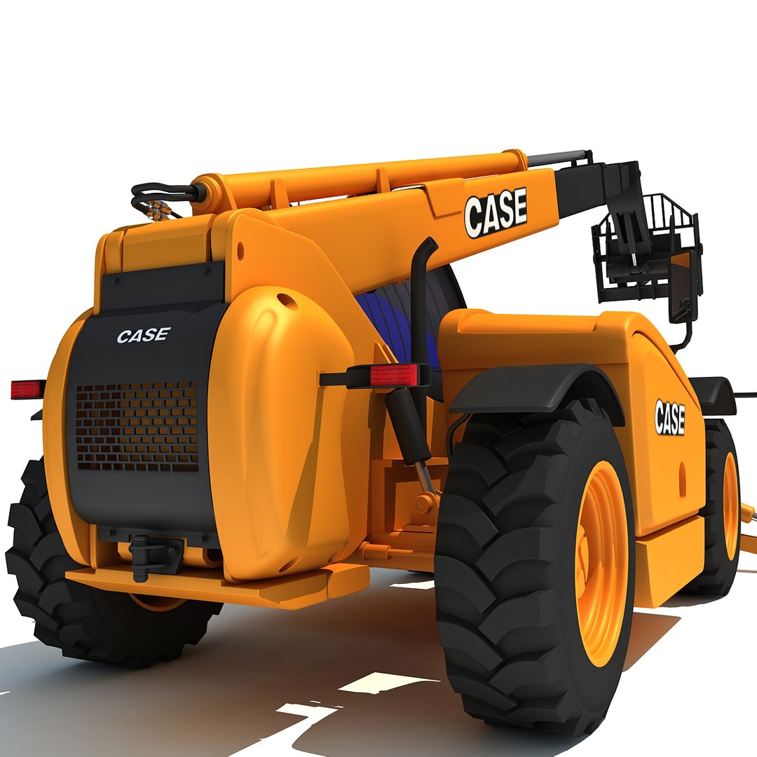 3d Model Case Telescopic Handler