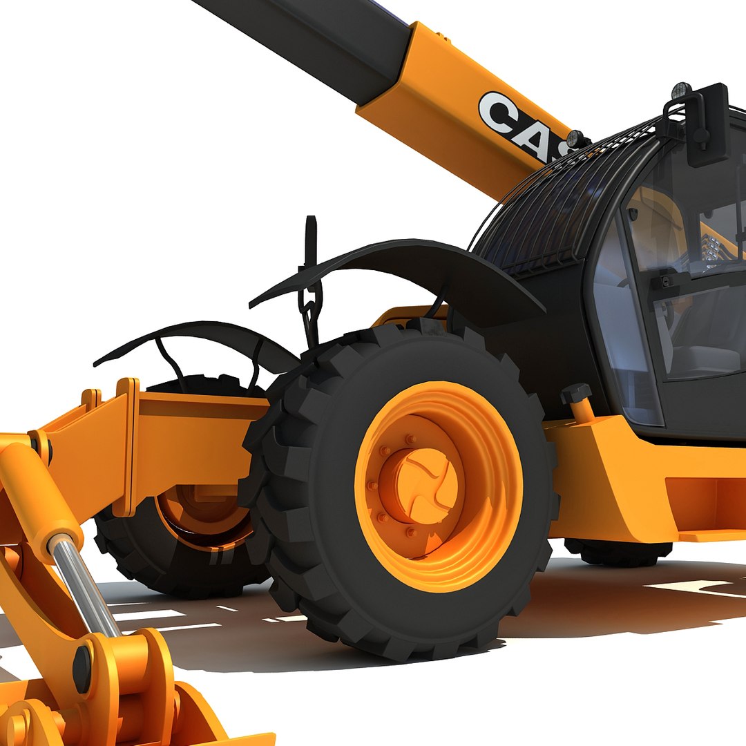 3d Model Case Telescopic Handler