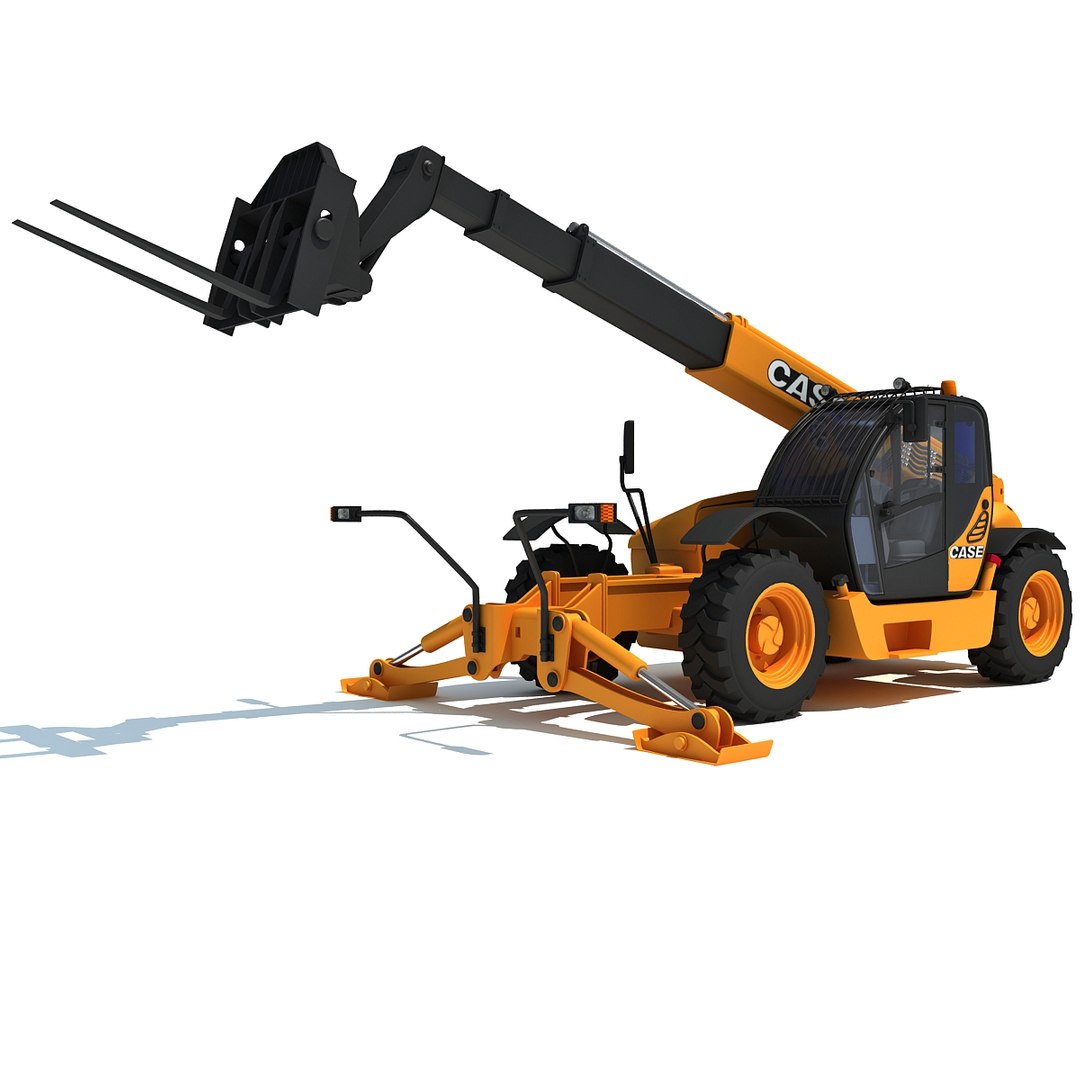 3d Model Case Telescopic Handler