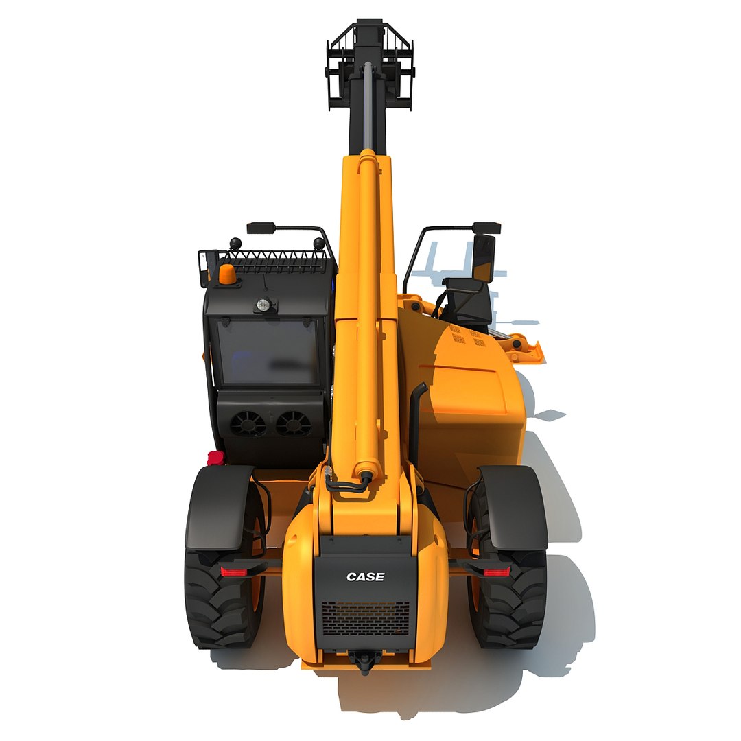 3d Model Case Telescopic Handler