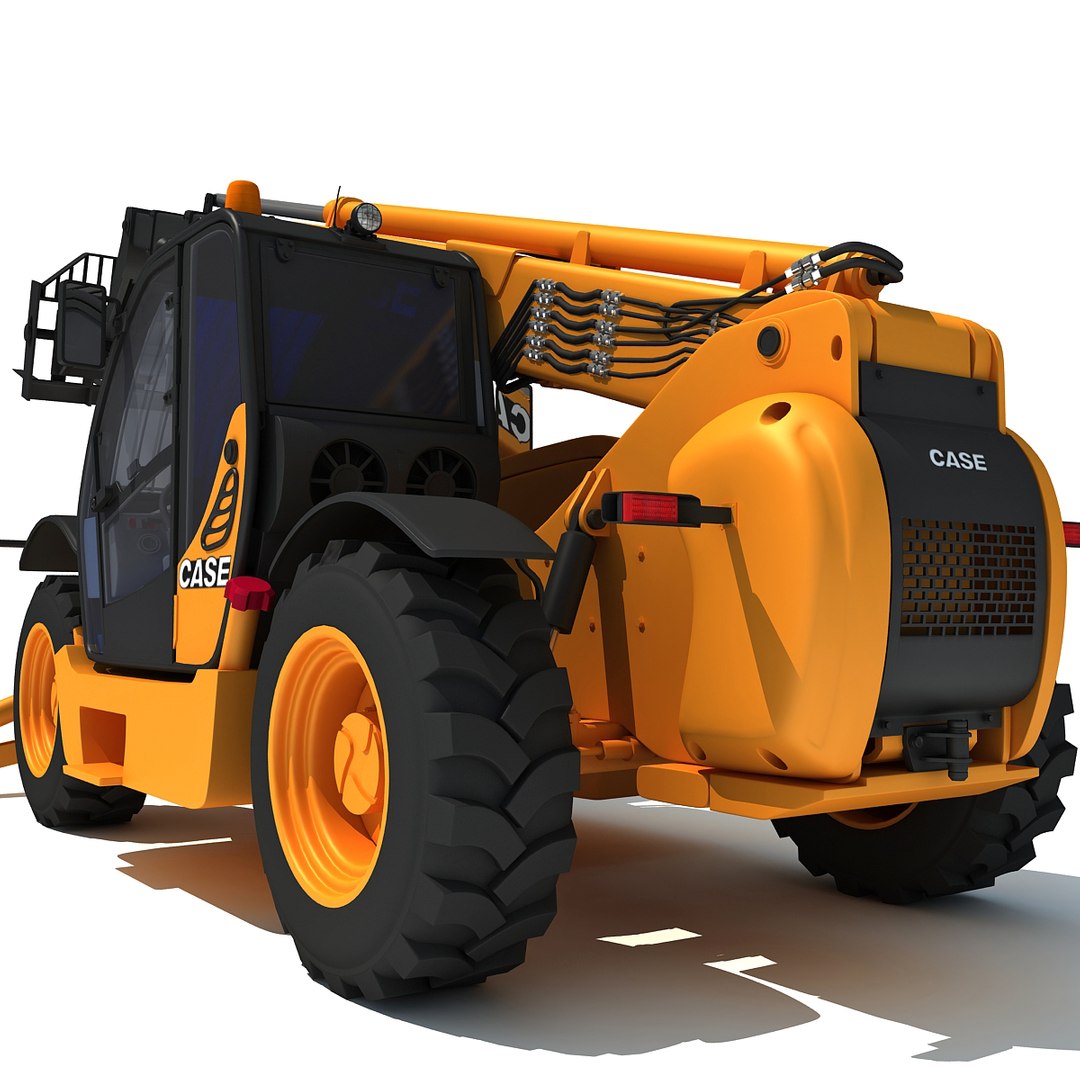 3d Model Case Telescopic Handler