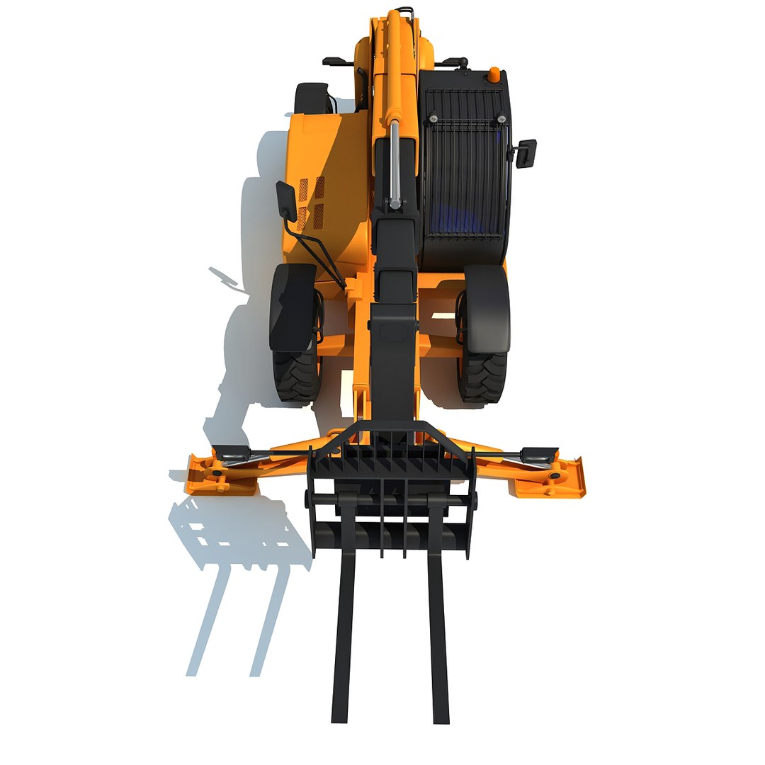 3d Model Case Telescopic Handler