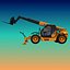 3d Model Case Telescopic Handler