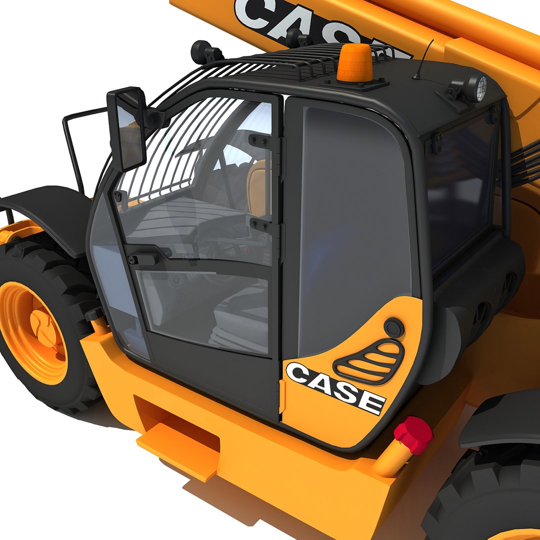 3d Model Case Telescopic Handler