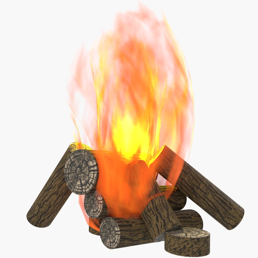 3D Burning Woods Model - TurboSquid 1993932