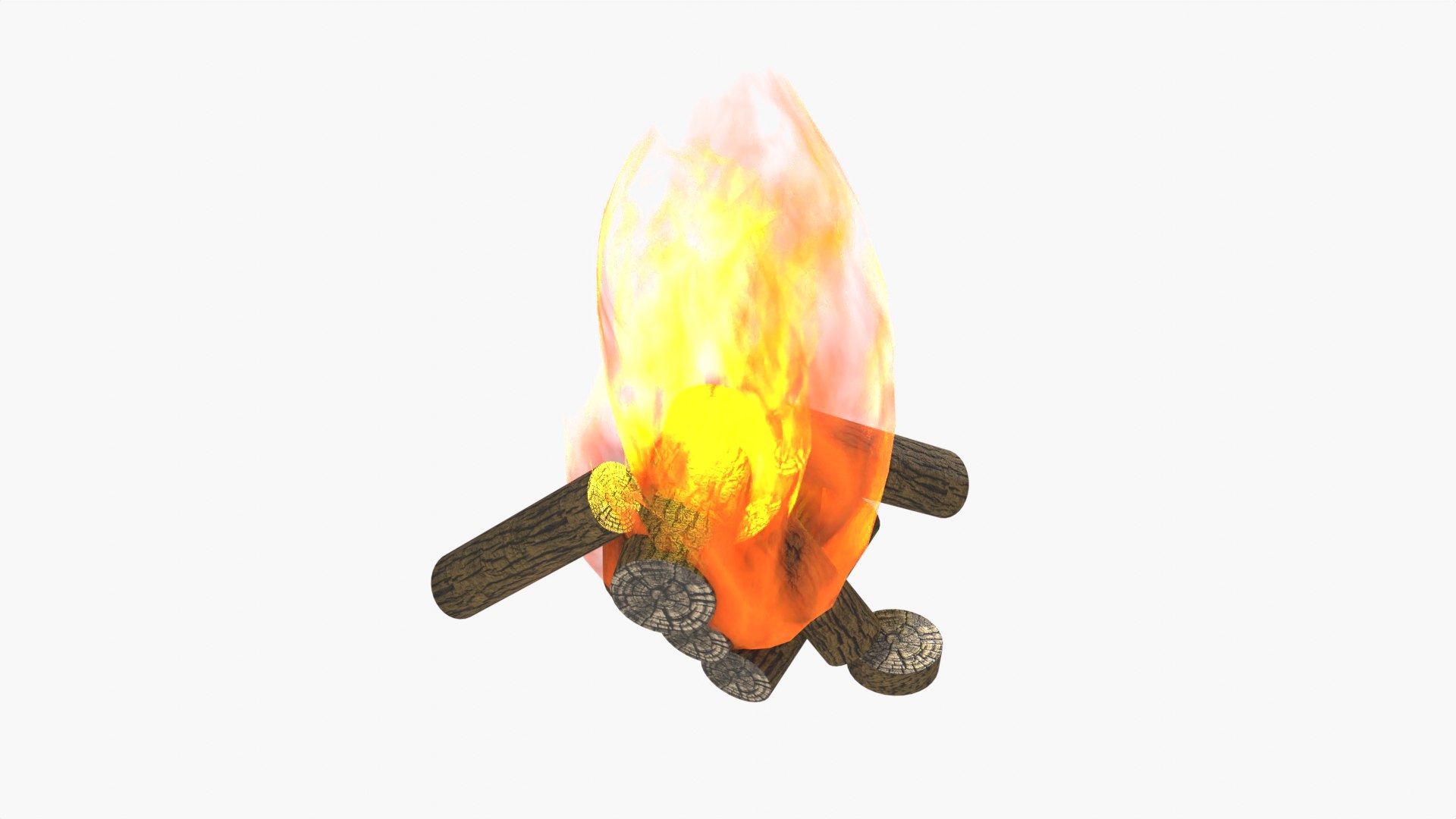 3D Burning Woods Model - TurboSquid 1993932