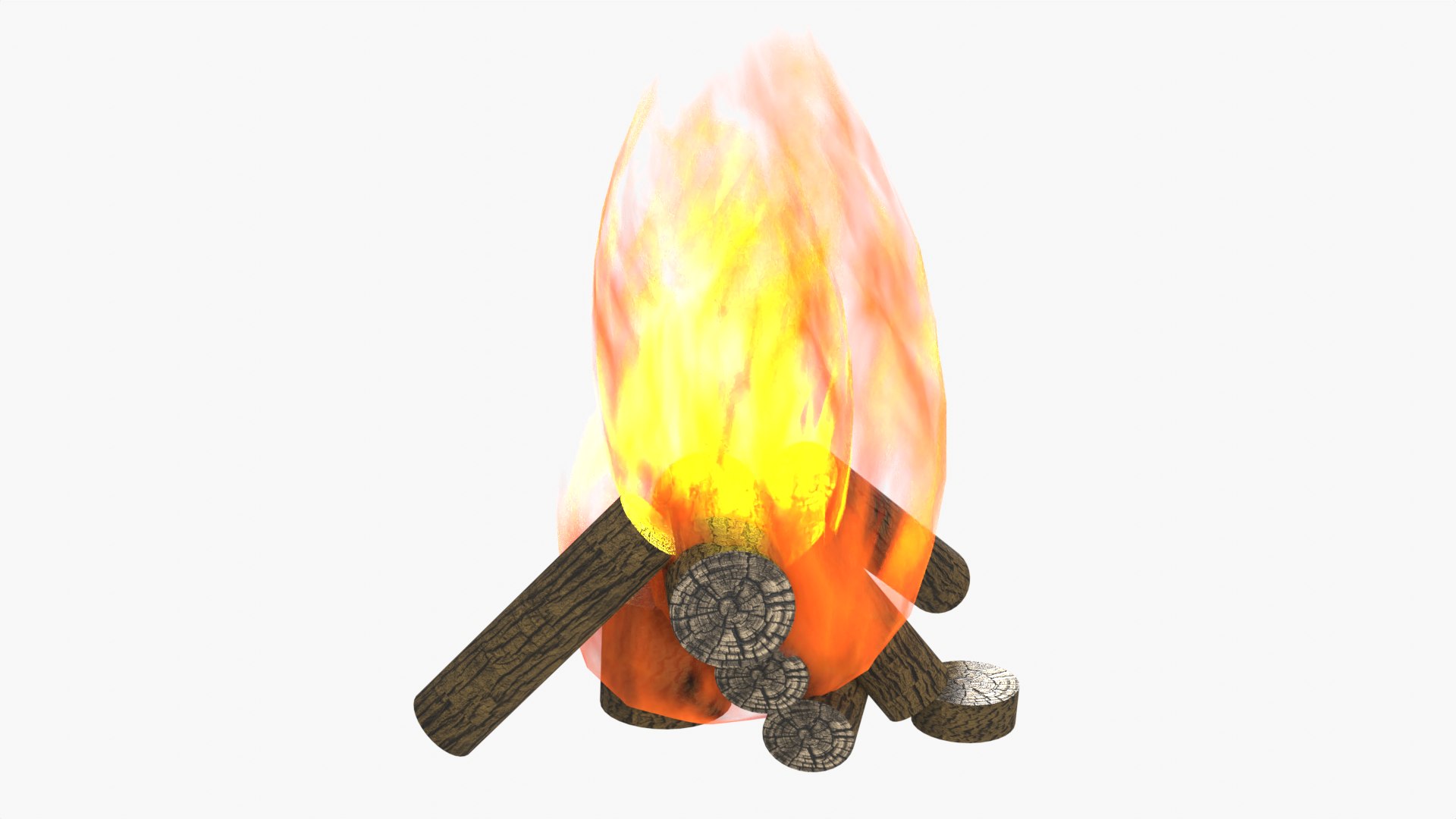 3D Burning Woods Model - TurboSquid 1993932