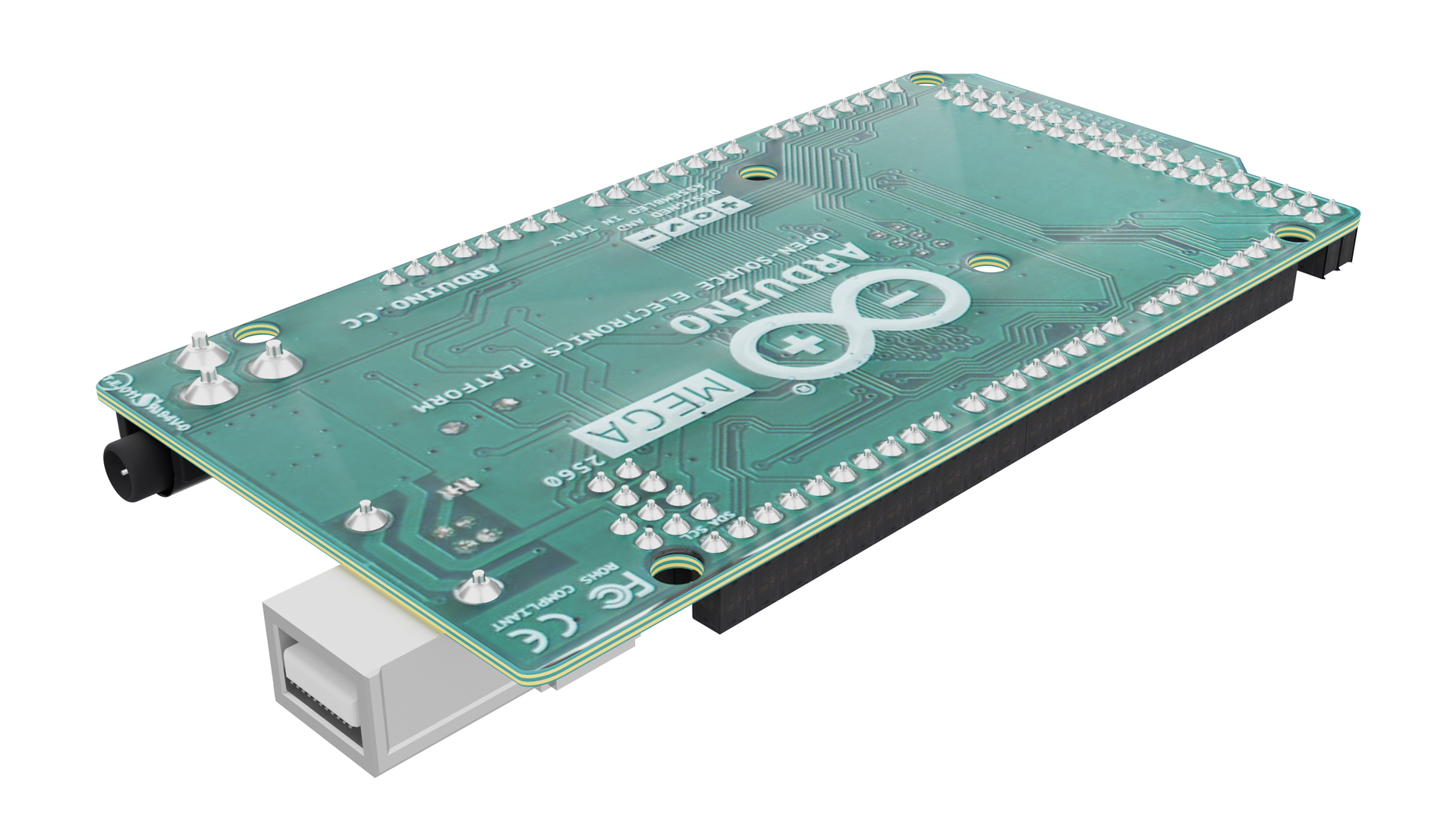 3D Arduino mega 2560 - TurboSquid 1741530