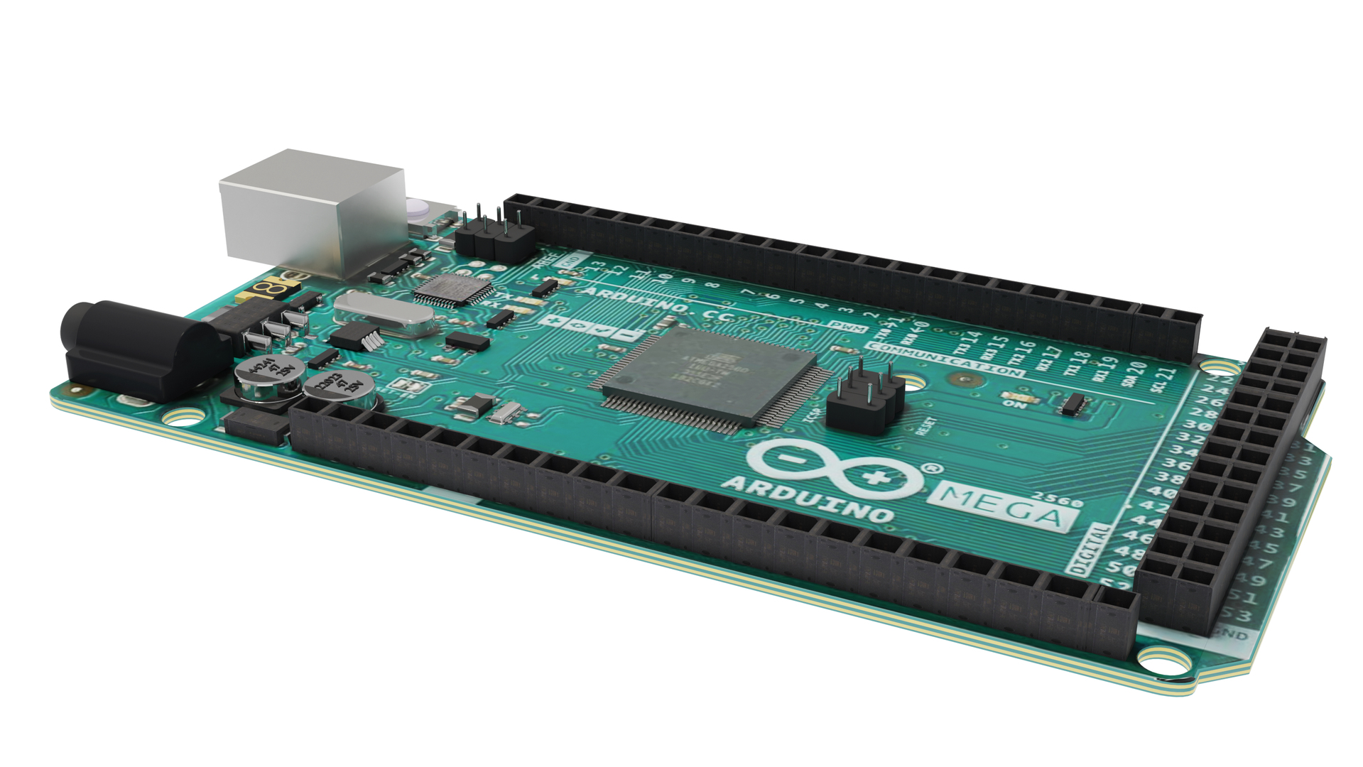 Arduino mega 2560 3D-Modell - TurboSquid 1741530