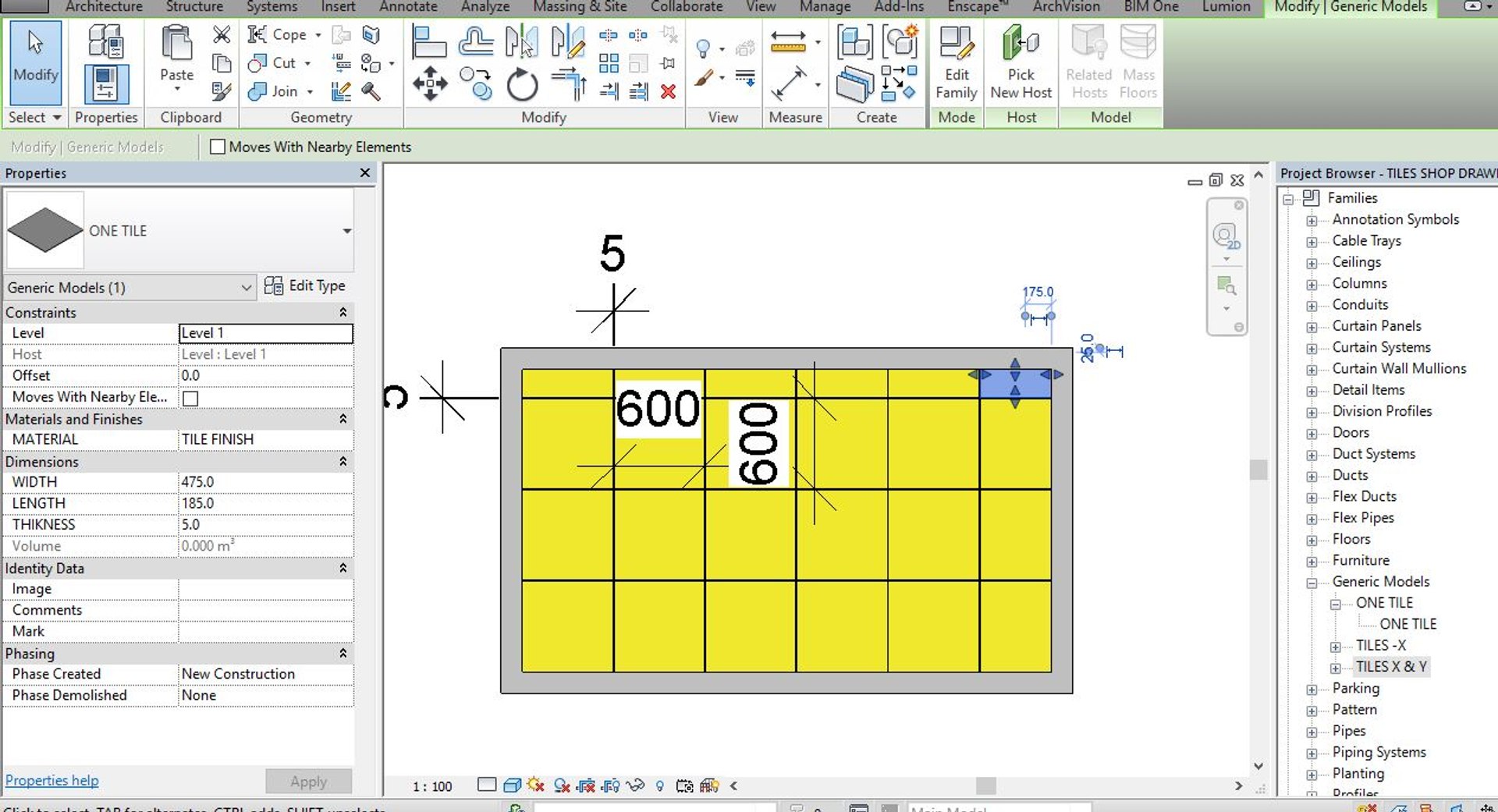 Families Revit Shop Drawing 3D - TurboSquid 1333999