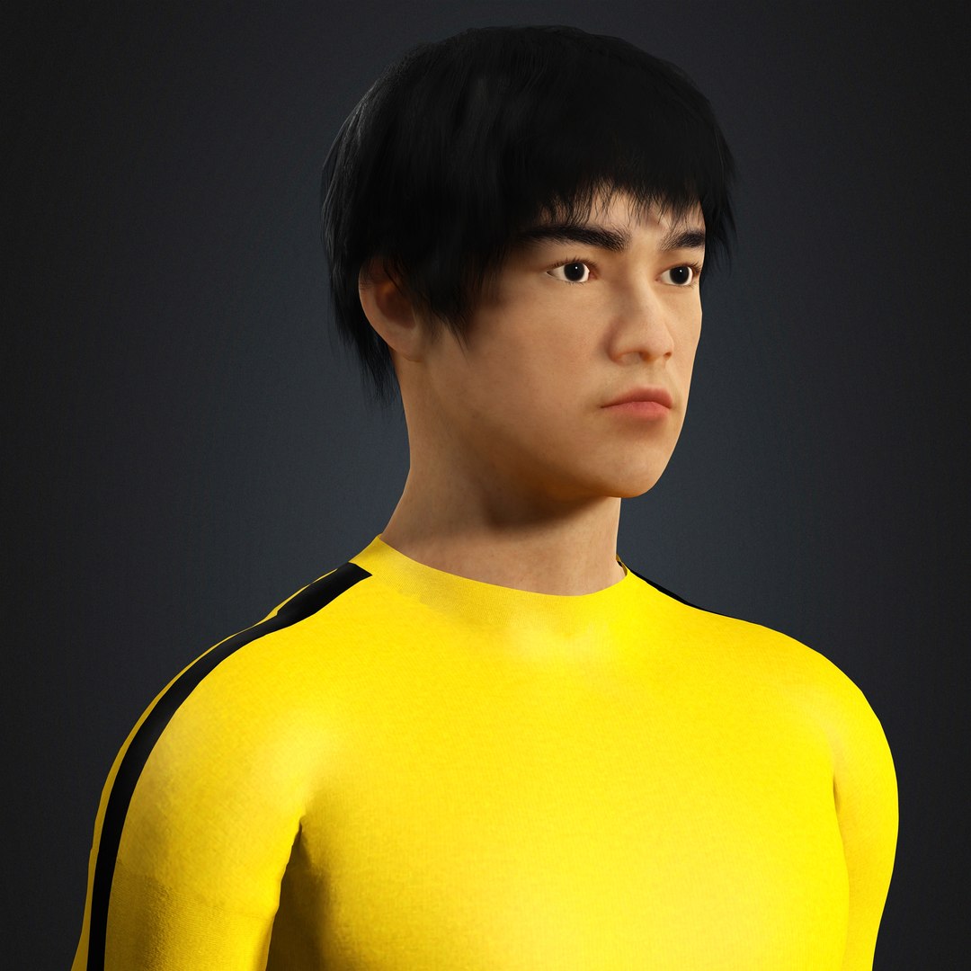 Bruce Lee Character 3D Model - TurboSquid 2373031