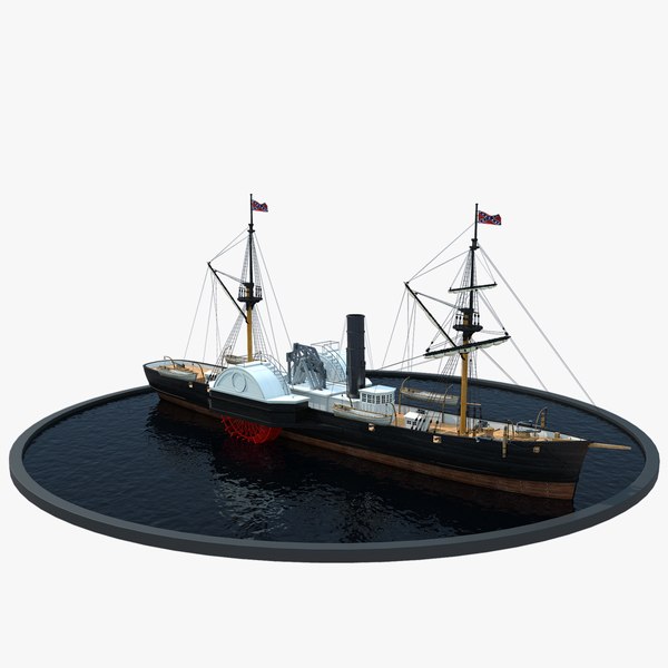 3D stern boat model - TurboSquid 1158235