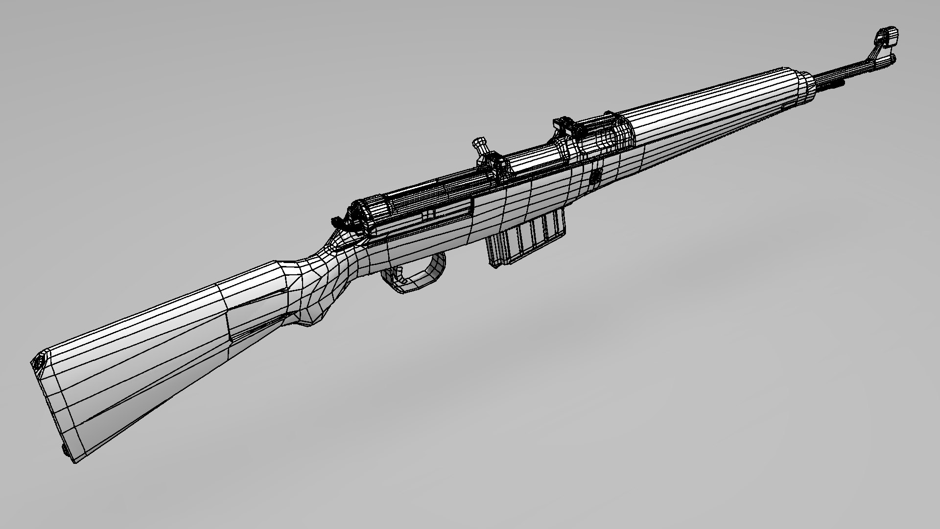 3D Gewehr Rifle Model - TurboSquid 2198045