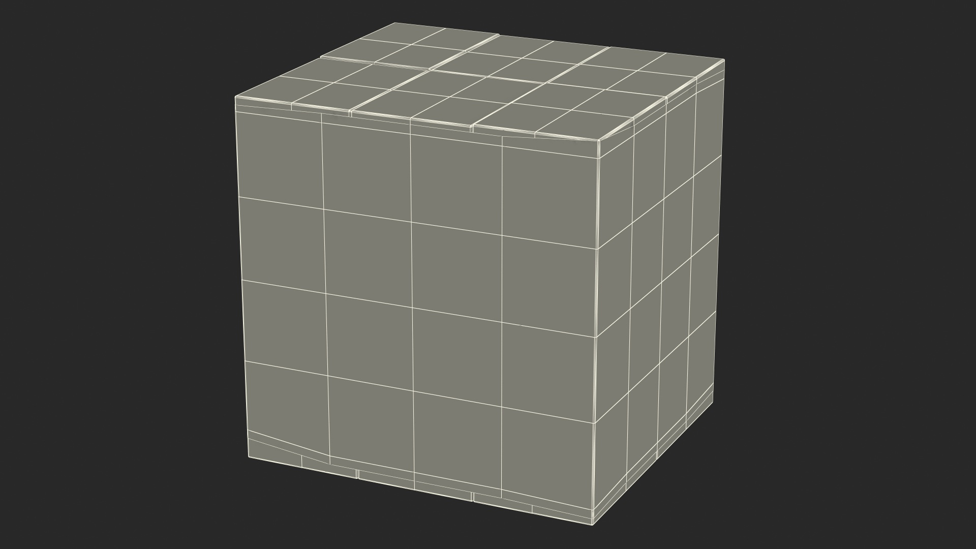 3D Model Carton Boxes Wrapped In Stretch Film - TurboSquid 1958374