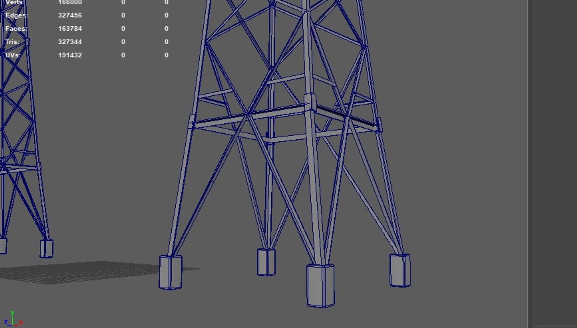 3D Electricity Pylon Tower 3D Model Model - TurboSquid 2347391