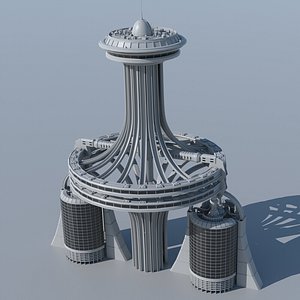 Futuristic Building Modo Models for Download | TurboSquid