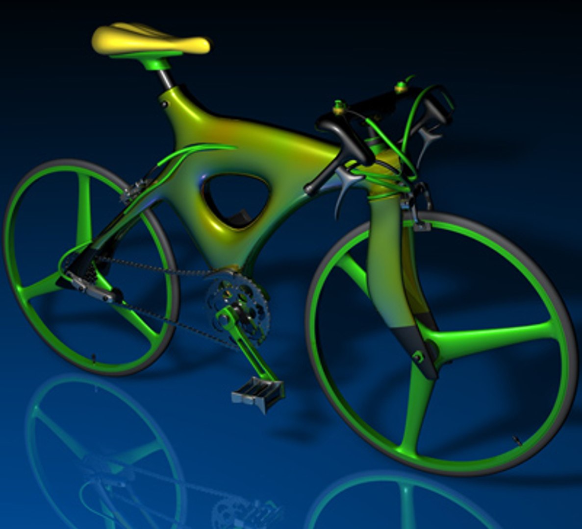 3d Model Racing Bicycle