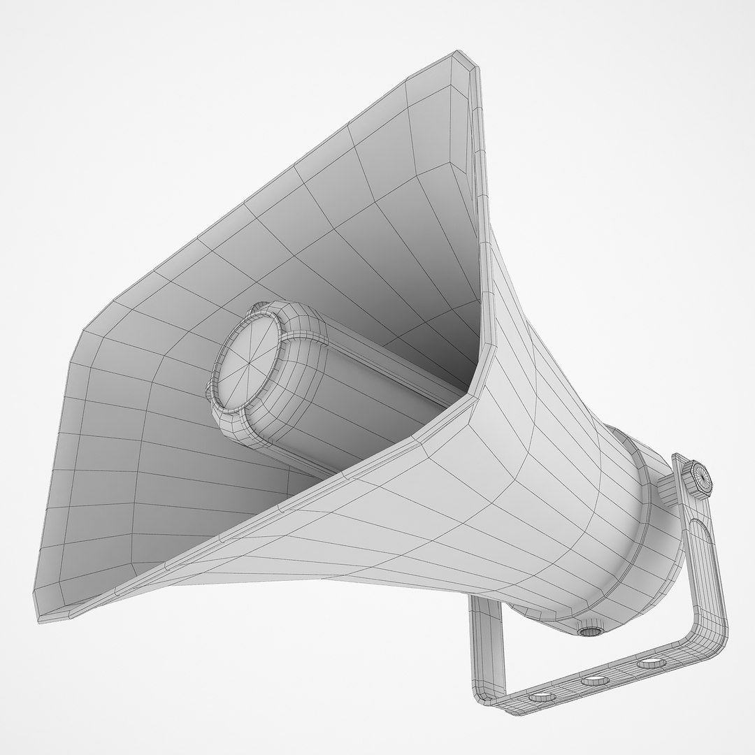 3D model loudspeaker speak speaker - TurboSquid 1198028