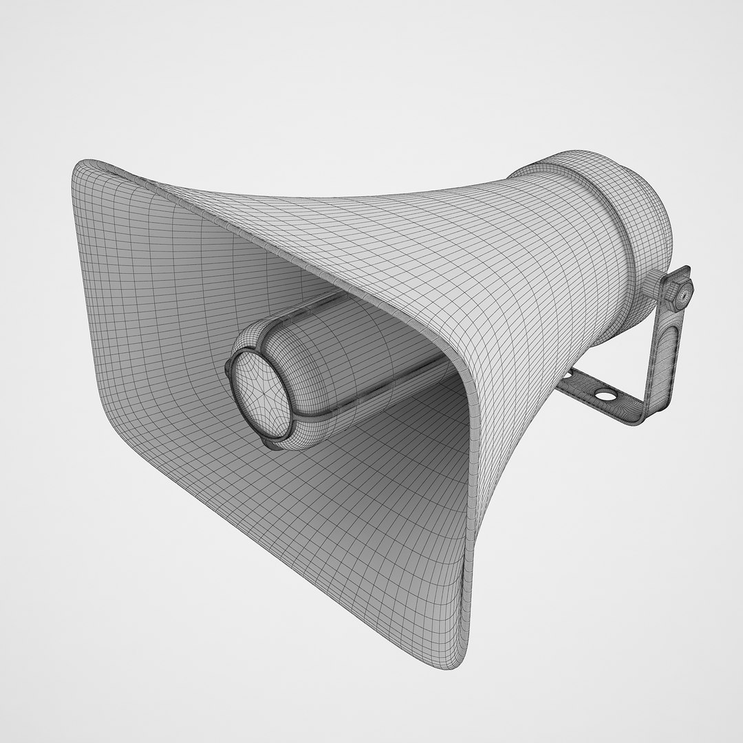 3D model loudspeaker speak speaker - TurboSquid 1198028