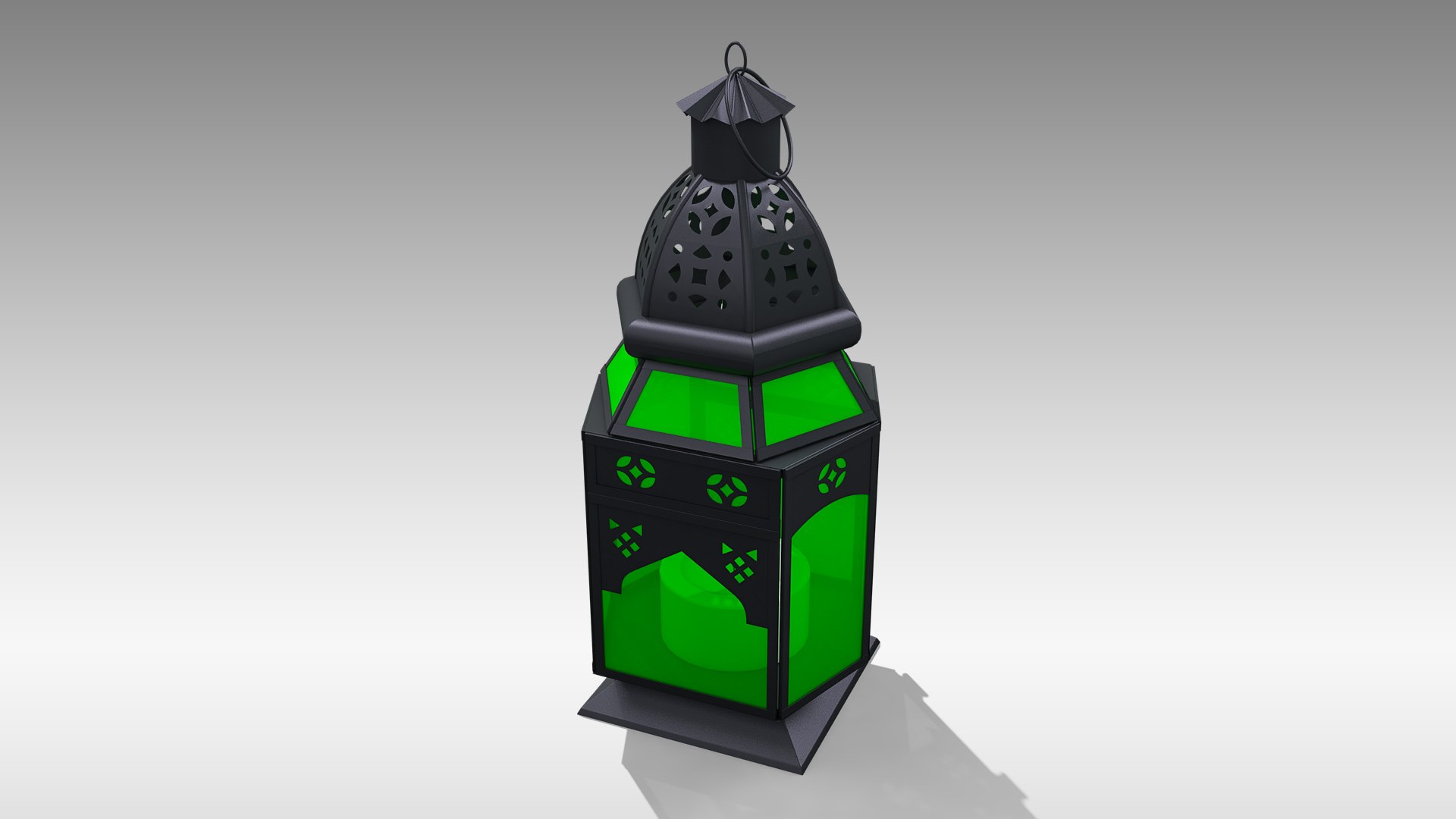 Moroccan Lantern 3D Model - TurboSquid 1639838