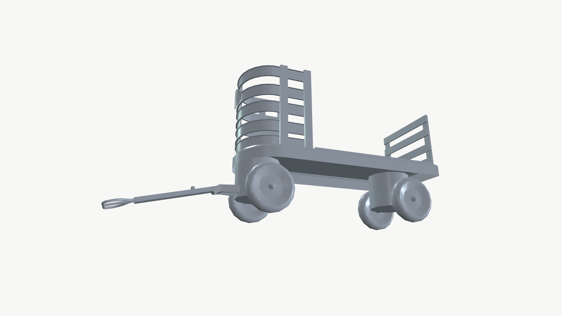 Trolley 3D Model - TurboSquid 2284239