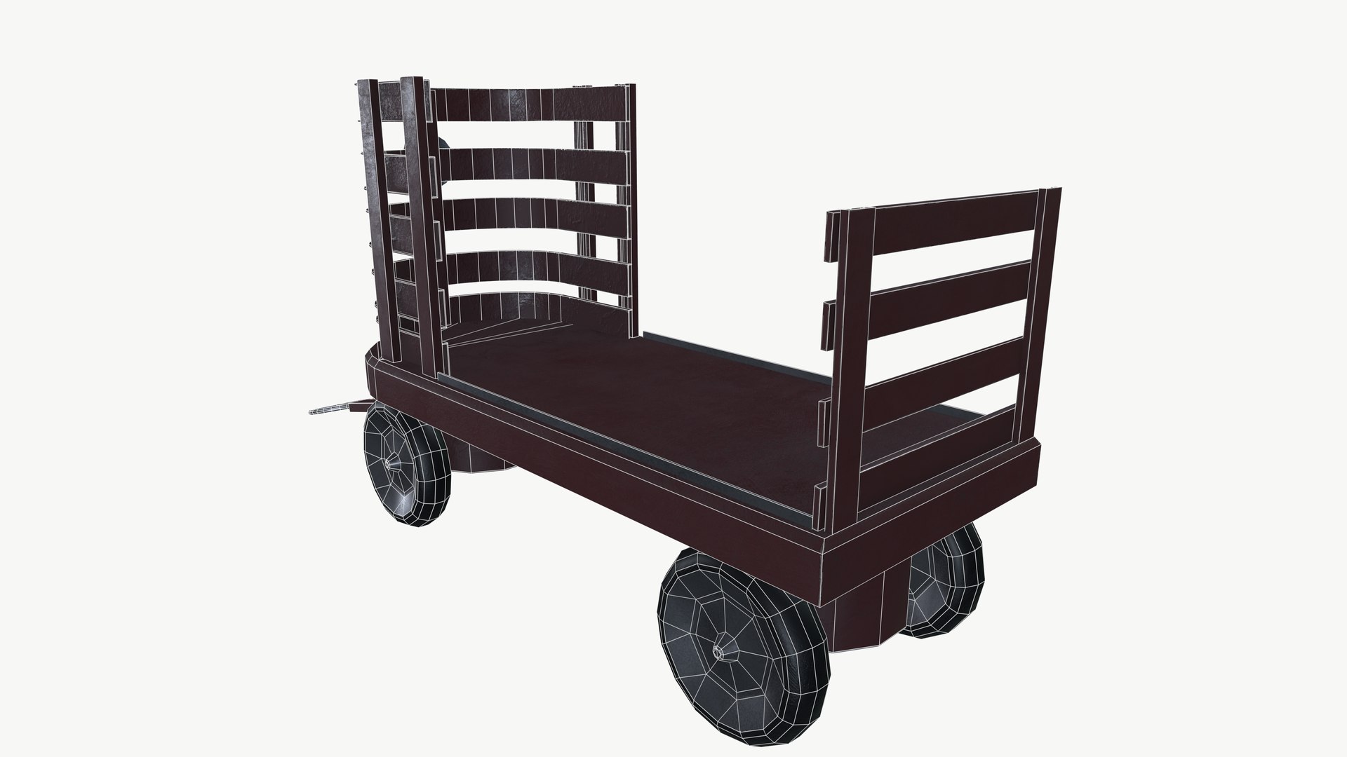Trolley 3D Model - TurboSquid 2284239