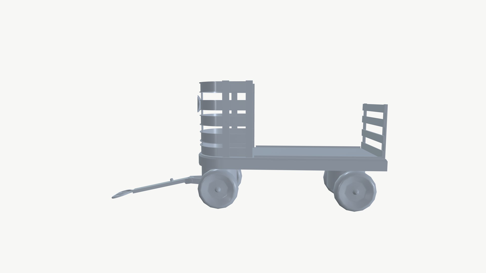 Trolley 3D Model - TurboSquid 2284239