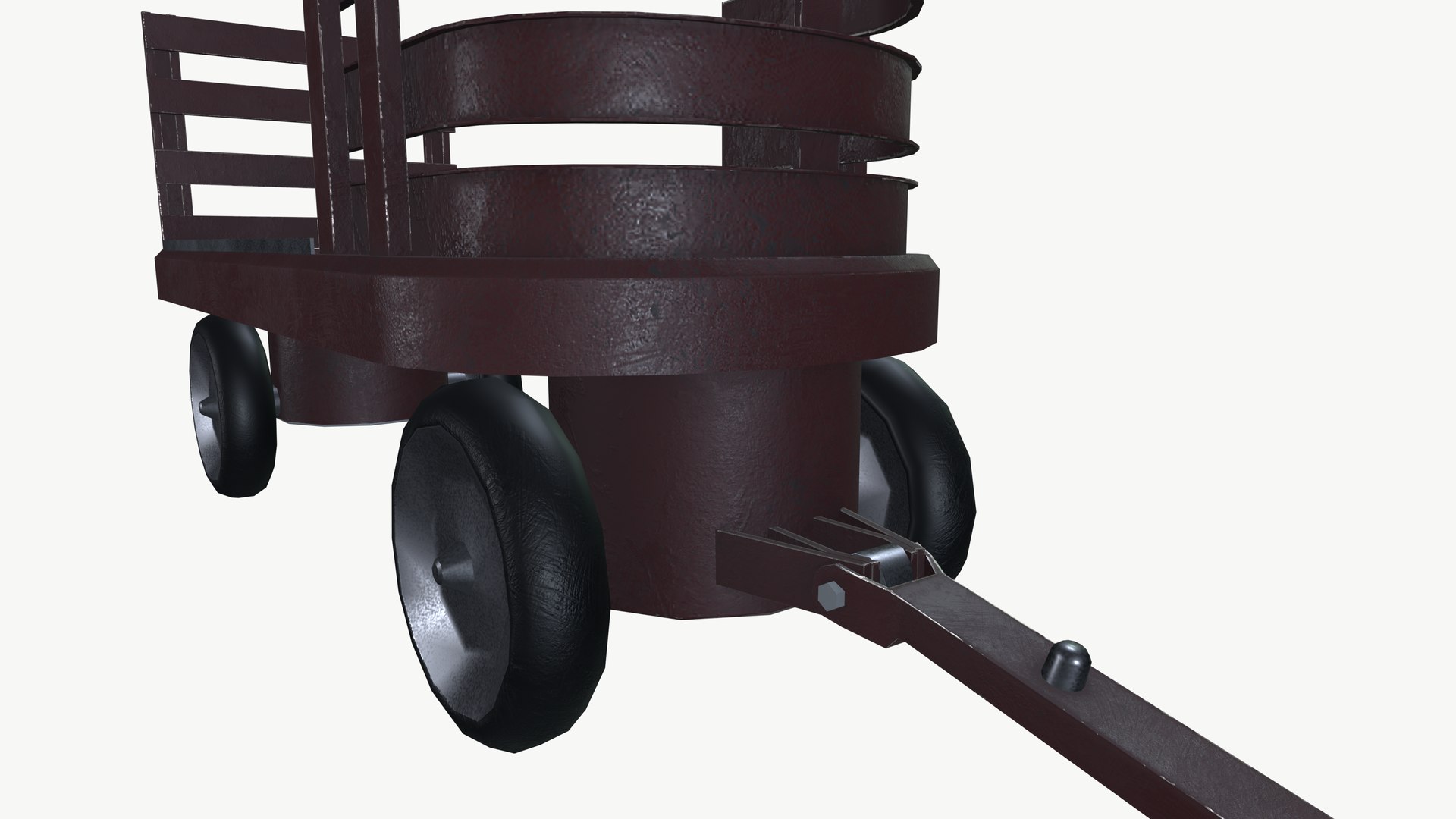 Trolley 3D Model - TurboSquid 2284239