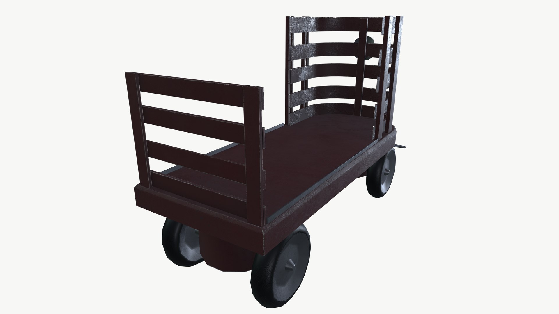 Trolley 3D Model - TurboSquid 2284239