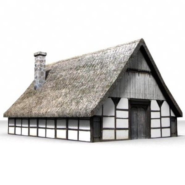 medieval building 3d model